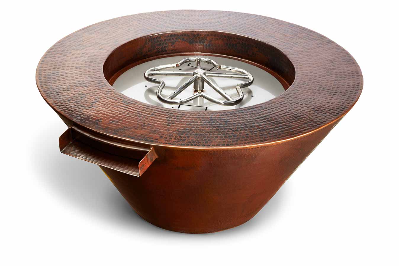 HPC Fire Inspired - Copper Bowl Series Hammered Mesa Model - Colorado ...